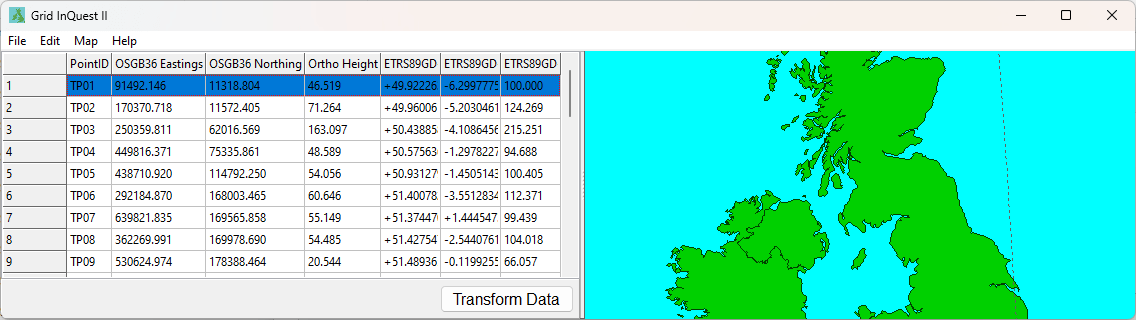 How to convert between different coordinate systems in the UK? • Geomatics