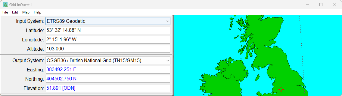 How To Convert Between Different Coordinate Systems In The Uk • Geomatics